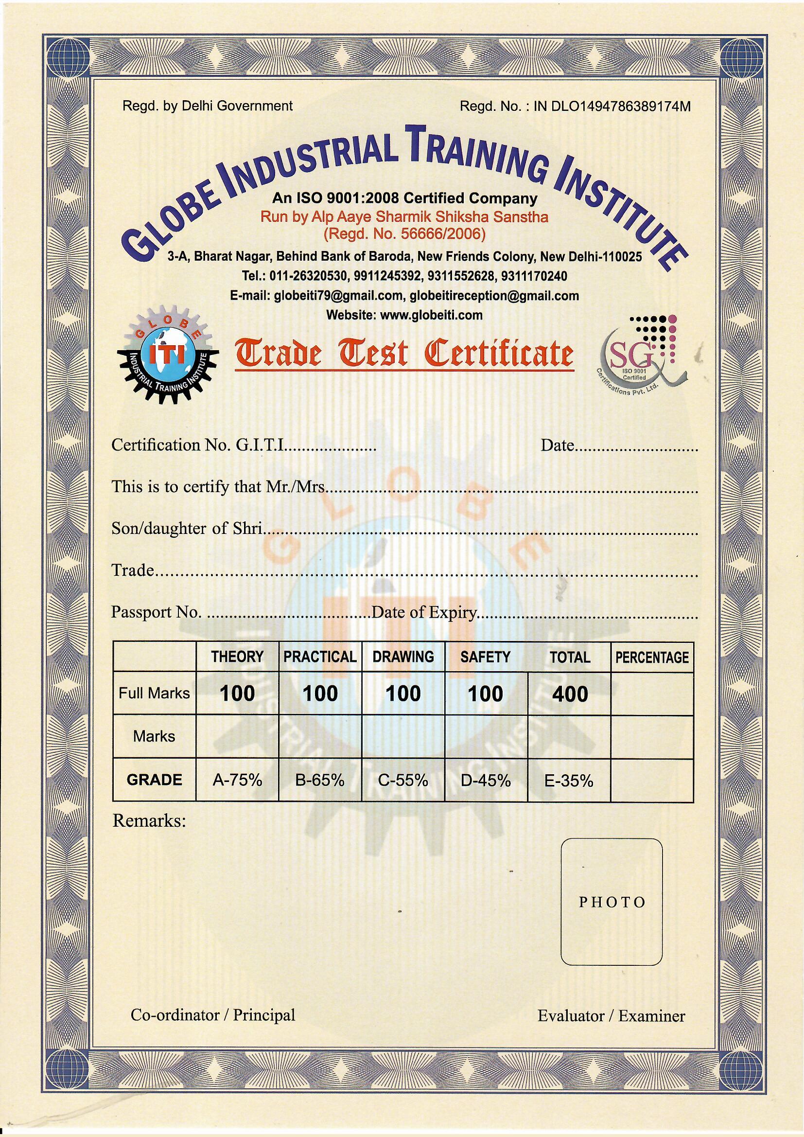 Globe Industrial Training Institute